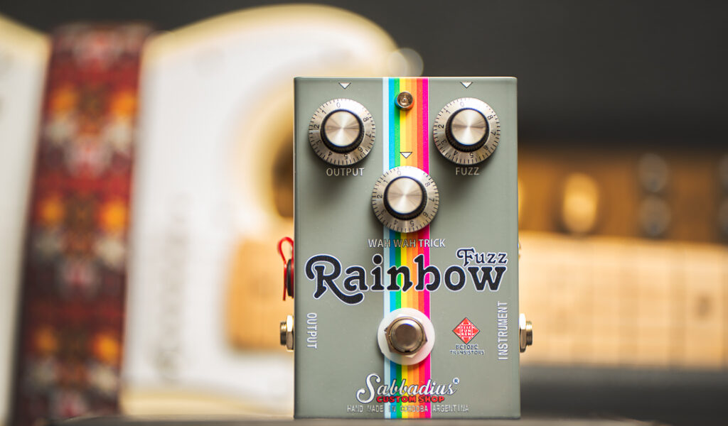 Rainbow Fuzz TFK BC108c – SABBADIUS Electronics