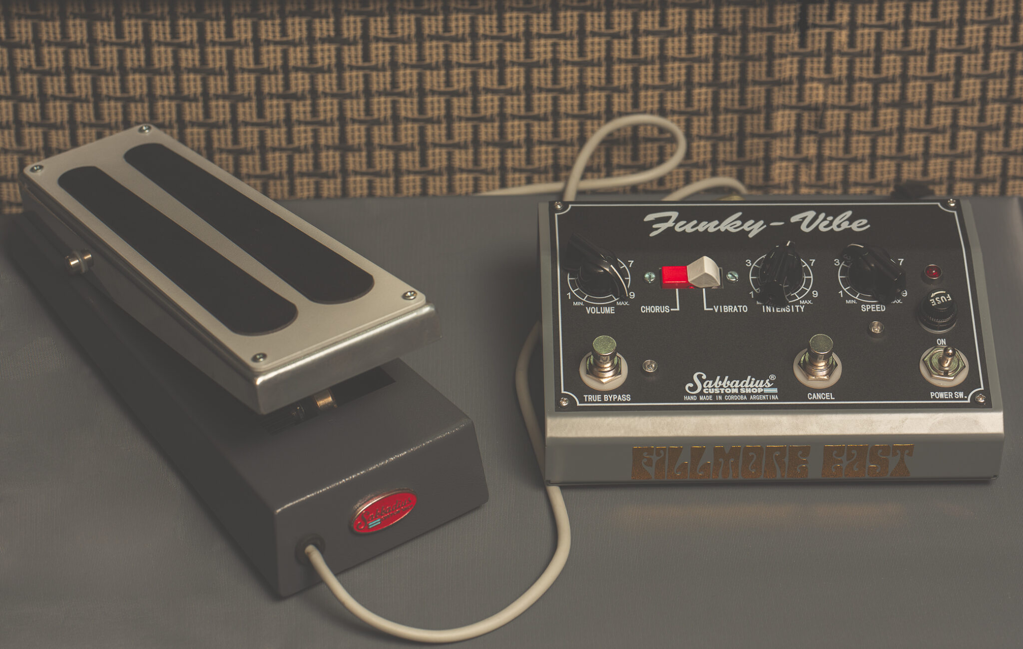 Sabbadius FOOT CONTROL Expression Pedal TRS Version – SABBADIUS Electronics