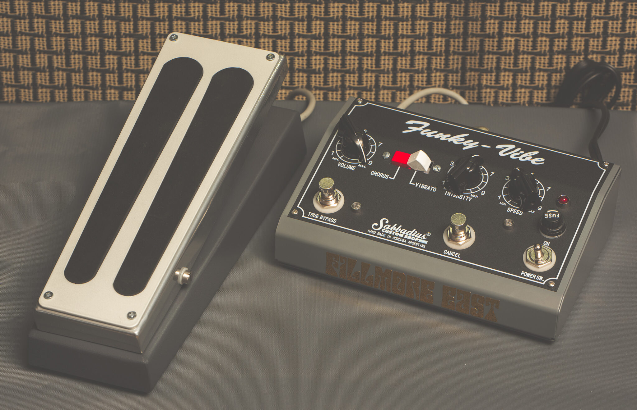 Sabbadius FOOT CONTROL Expression Pedal TRS Version – SABBADIUS Electronics