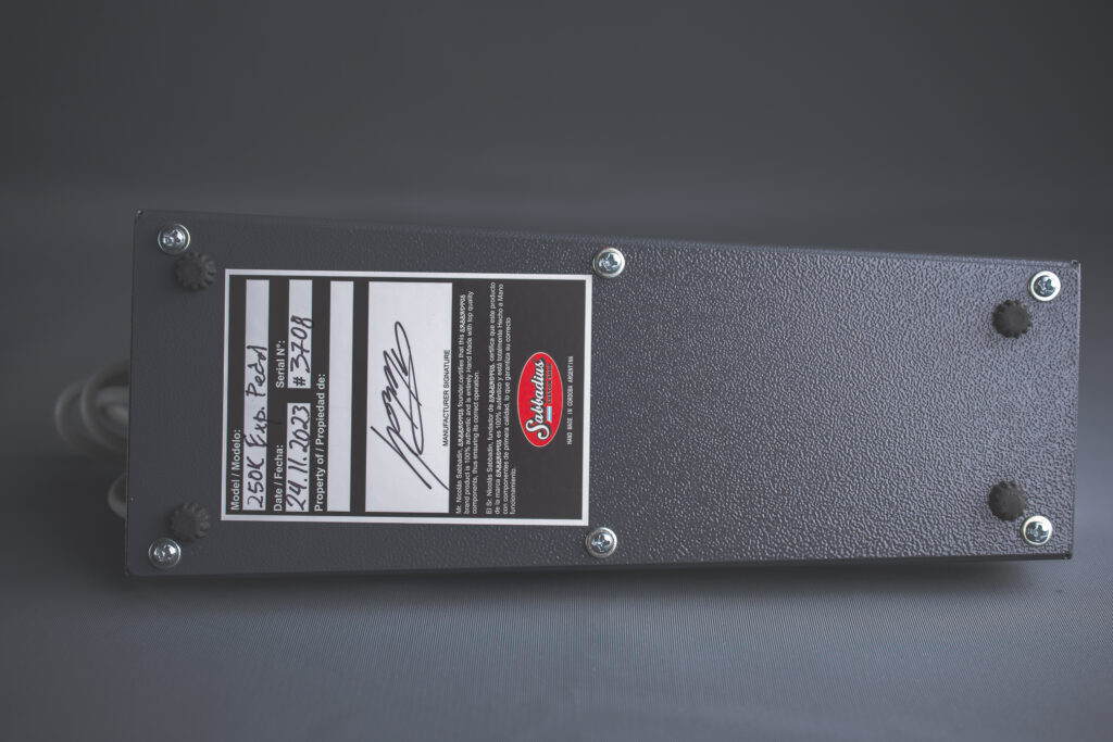 Sabbadius FOOT CONTROL Expression Pedal with Din Connector – SABBADIUS ...